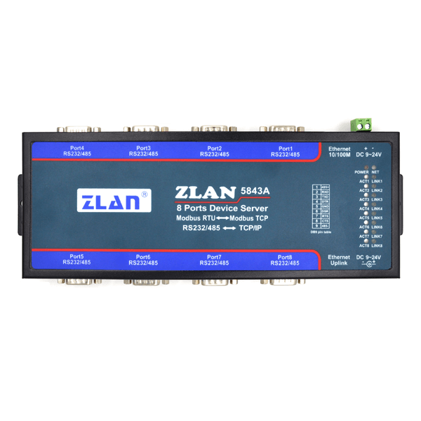 Eight serial port server Eight serial port server