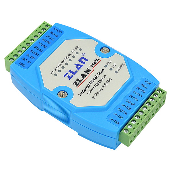 RS485 HUB | 485 Hub | 8 Ports 485 HUB | Isolation 485 Hub